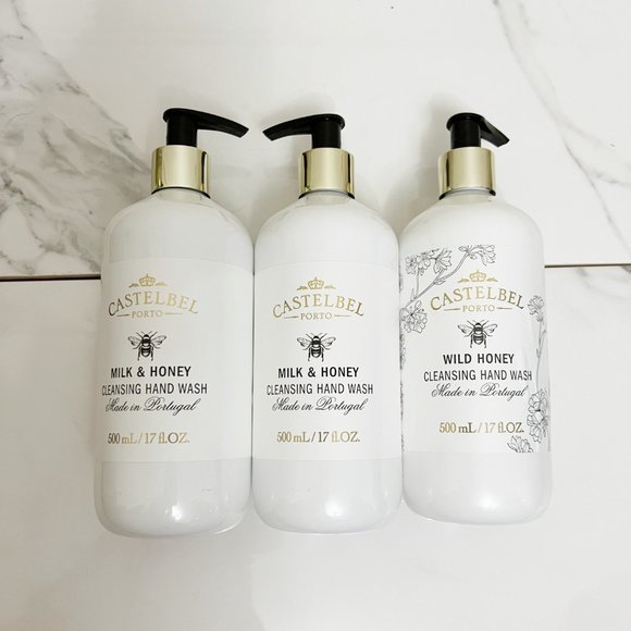 Castelbel Porto | Bath | New 3x Castelbel Wild Milk Honey Cleansing ...